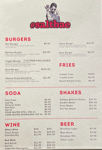 🍔 #SALTBAE BURGER OPENS IN NYC — Average Socialite