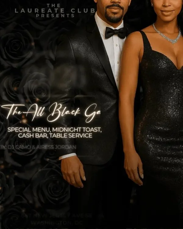 THE ALL BLACK GALA AT SMOKE & MIRRORS, DC — Average Socialite