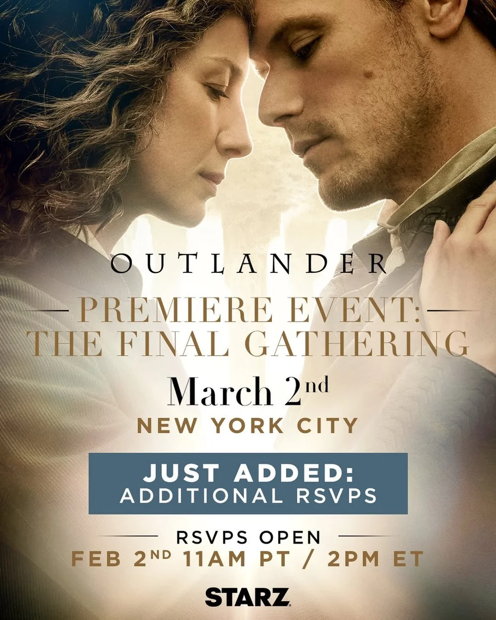 OUTLANDER PREMIERE EVENT: THE FINAL GATHERING, NYC — Average Socialite