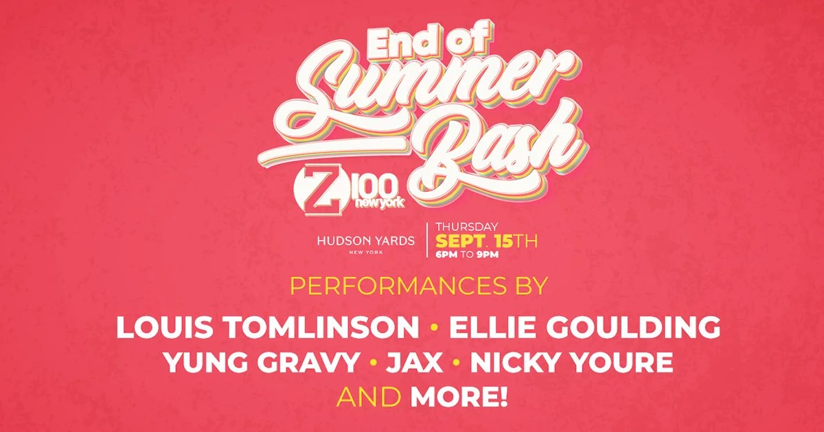 Z100 END OF SUMMER BASH, NYC — Average Socialite