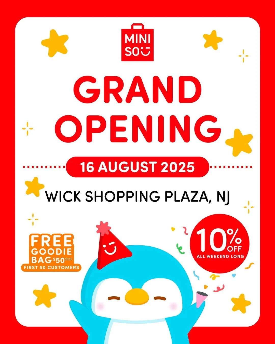 MINISO GRAND OPENING, EDISON NJ — Average Socialite