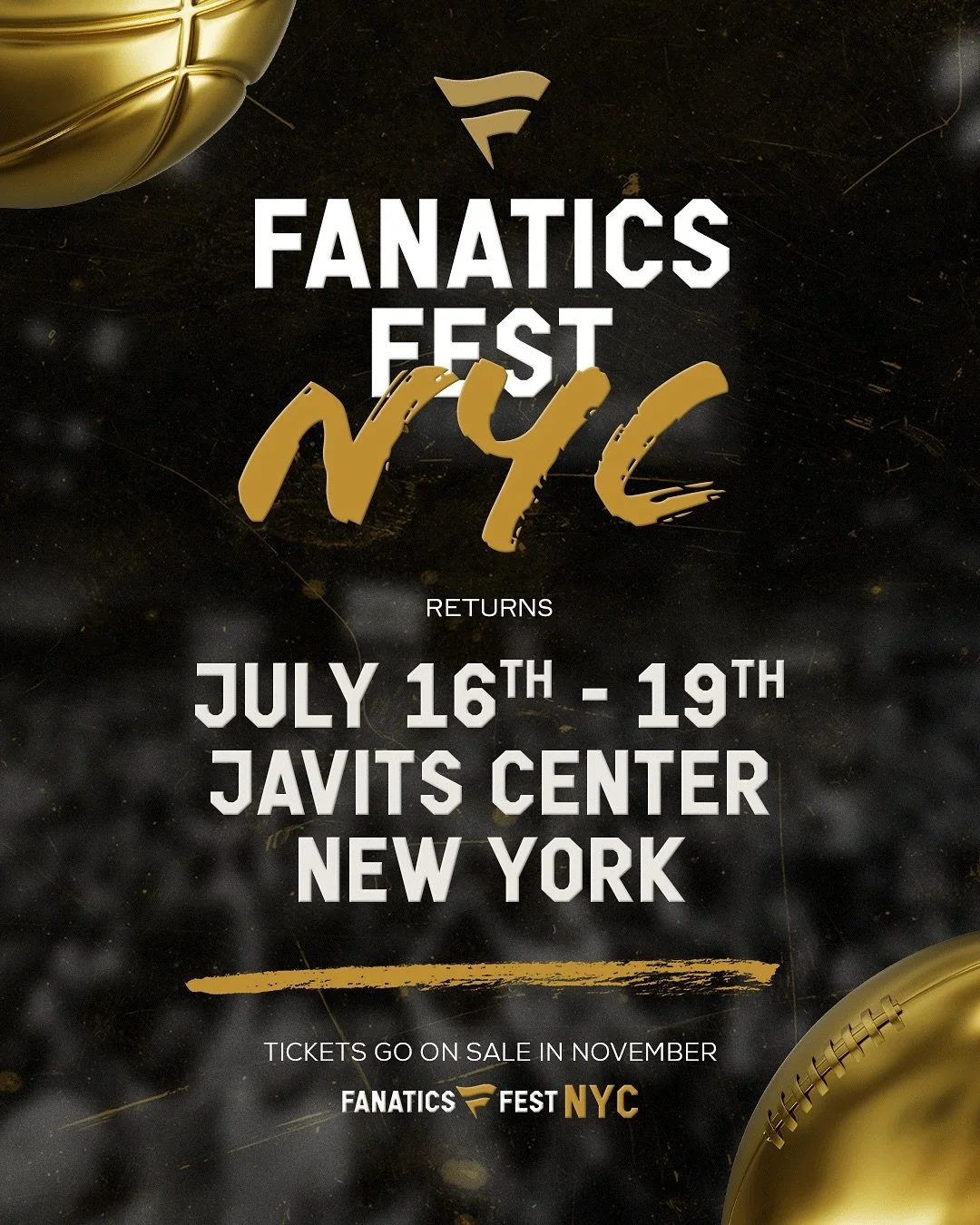 FANATICS FEST 2026, NYC — Average Socialite