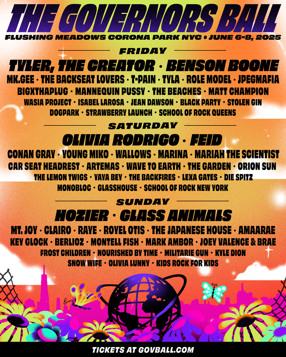 THE GOVERNOR'S BALL MUSIC FESTIVAL (GOVBALL), NYC — Average Socialite