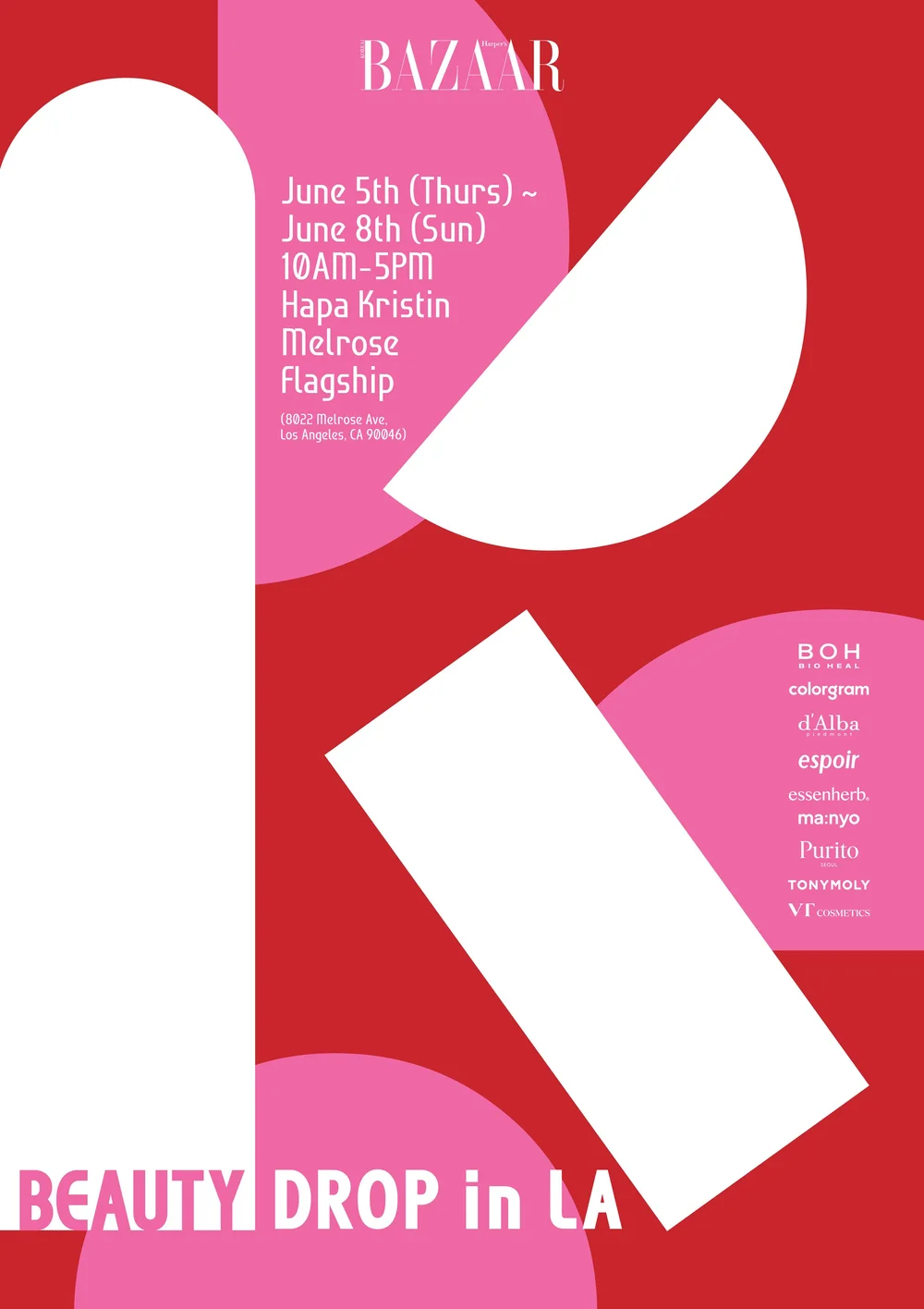 BAZAAR K BEAUTY DROP, LA — Average Socialite
