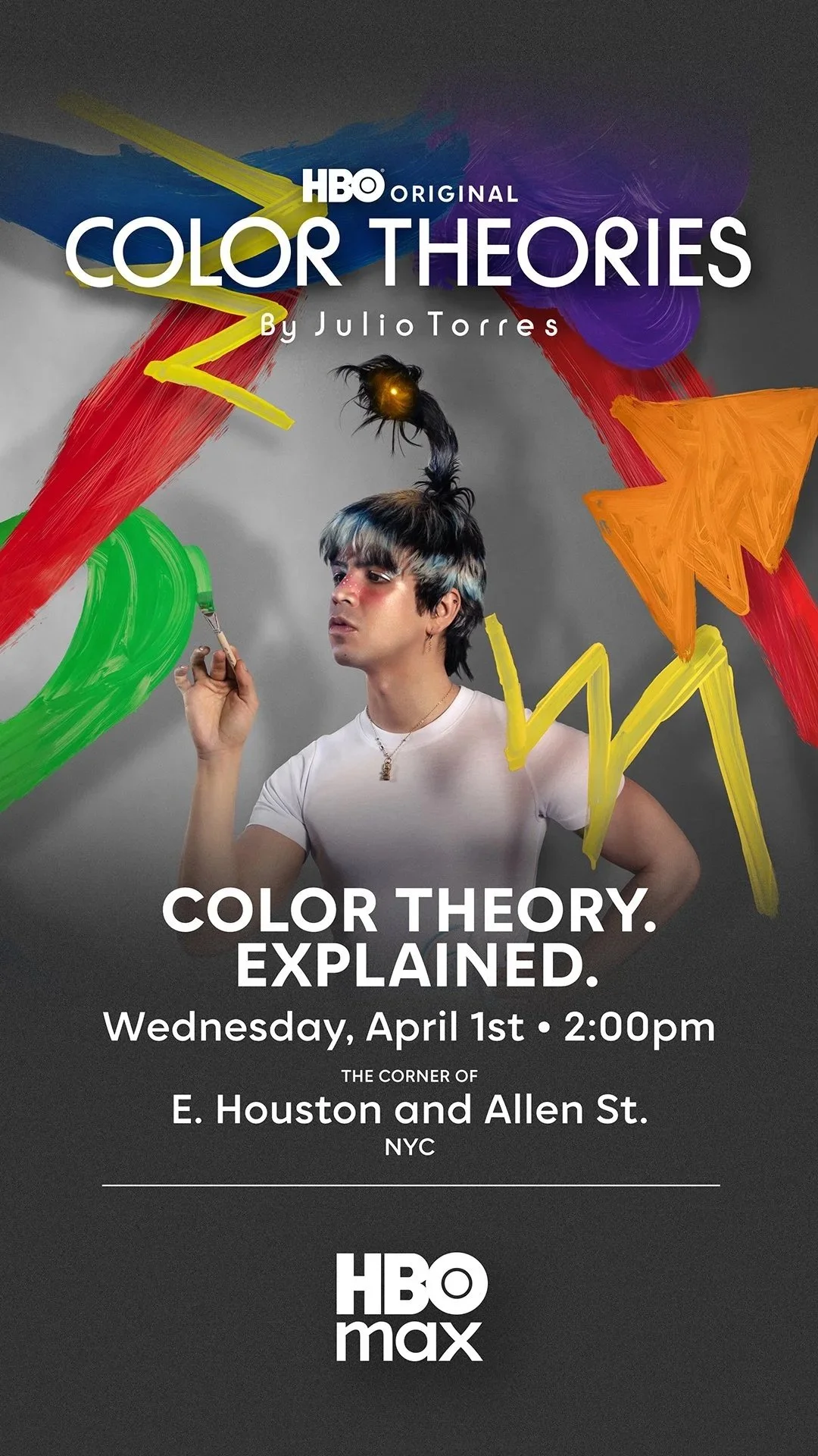 HBO MAX X COLOR THEORIES BY JULIO TORRES ANTI-AURA READING, NYC ...