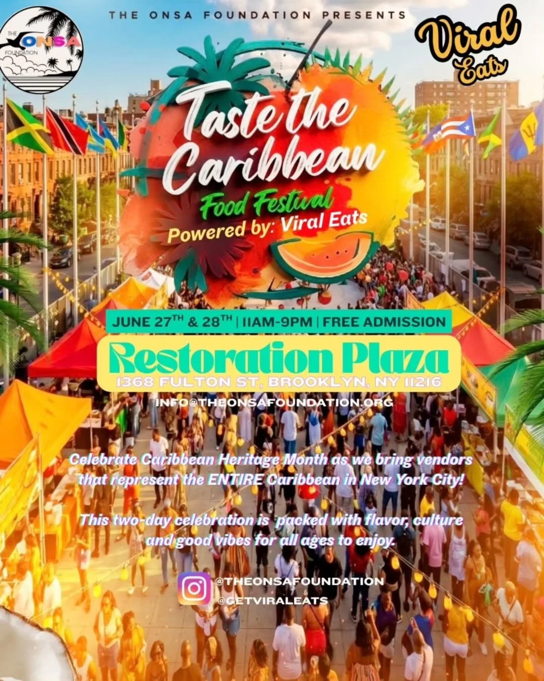 TASTE THE CARIBBEAN FOOD FESTIVAL, NYC — Average Socialite