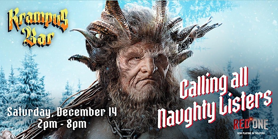 RED ONE KRAMPUS POP-UP BAR, NYC — Average Socialite