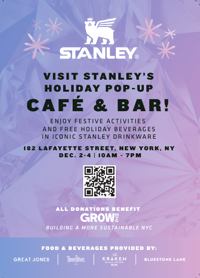 STANLEY "DAY TO NIGHT CAFÉ & BAR" POP-UP, NYC — Average Socialite