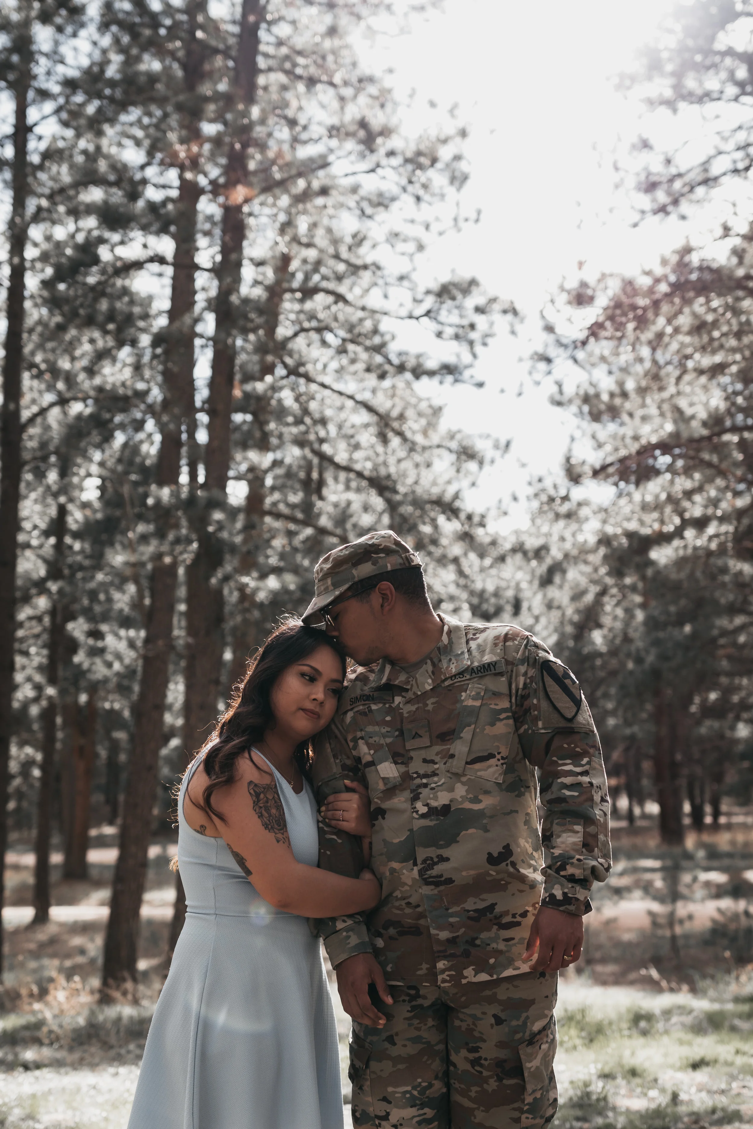 Army Couple Photoshoot Ideas