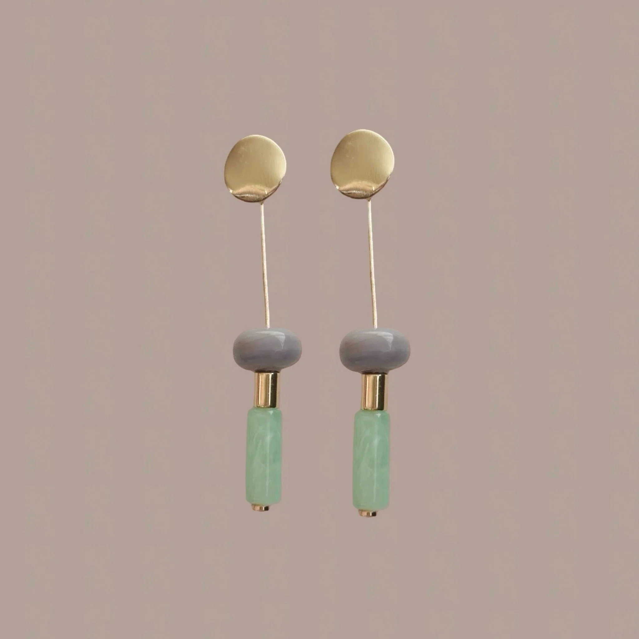 LADDER Earrings black — H I S T O R Y + I N D U S T R Y