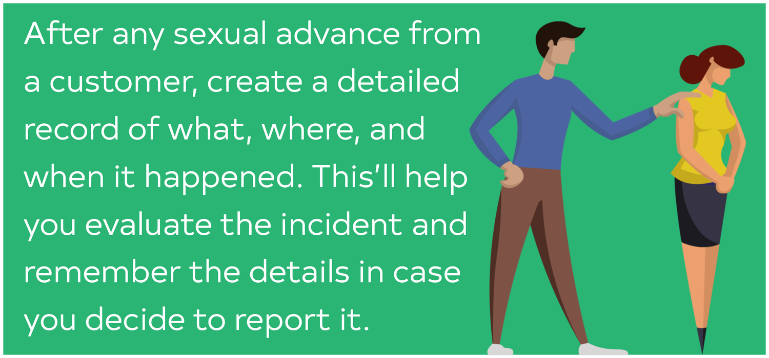 How to Handle and Prevent Sexually Inappropriate Customers