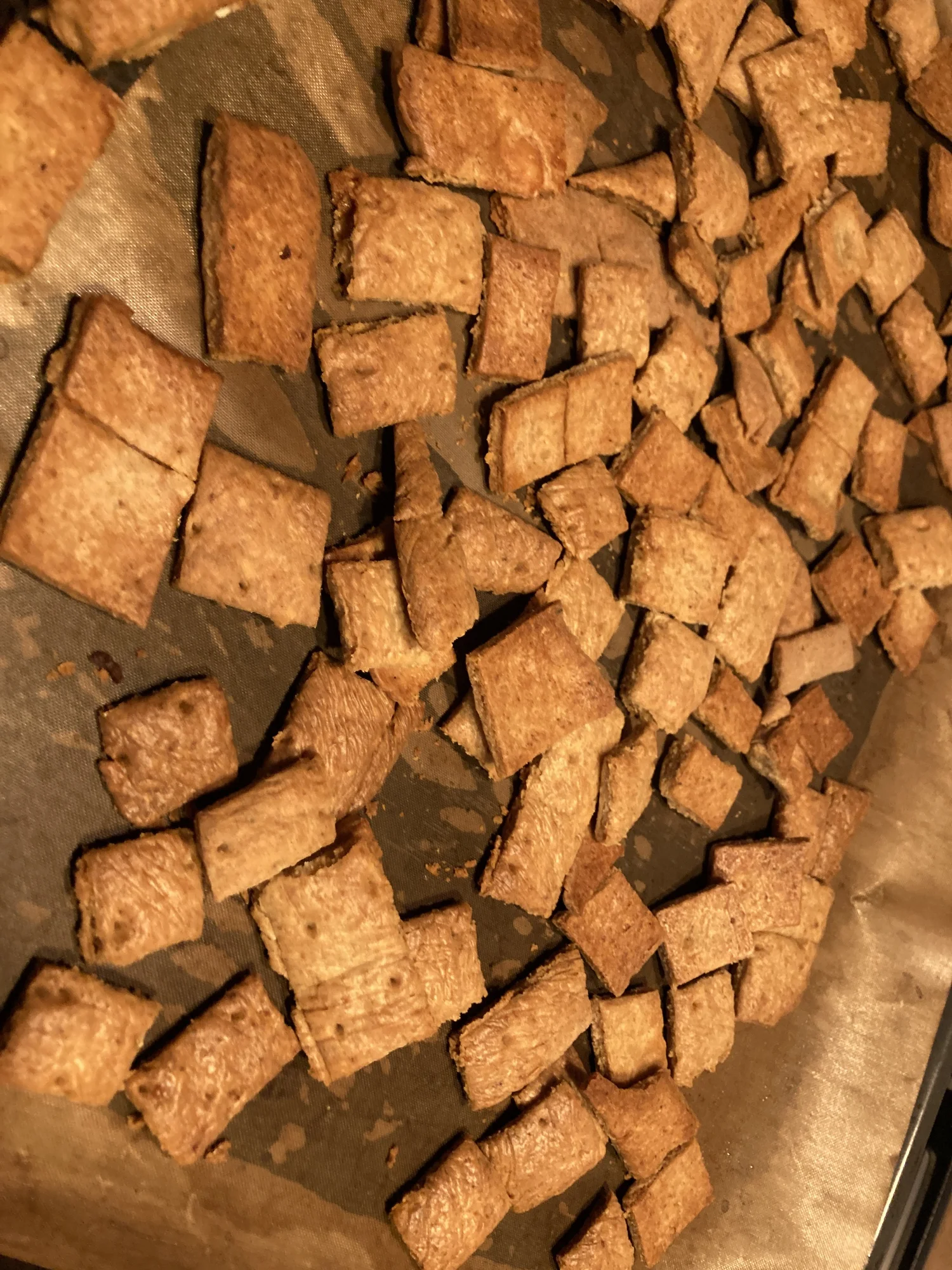 Desemcracker met overschotjes (restjes kaas, desem,...) — In de ban van ...