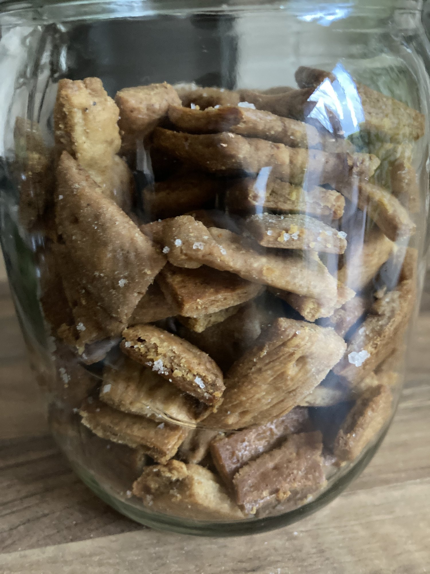 Desemcracker met overschotjes (restjes kaas, desem,...) — In de ban van ...