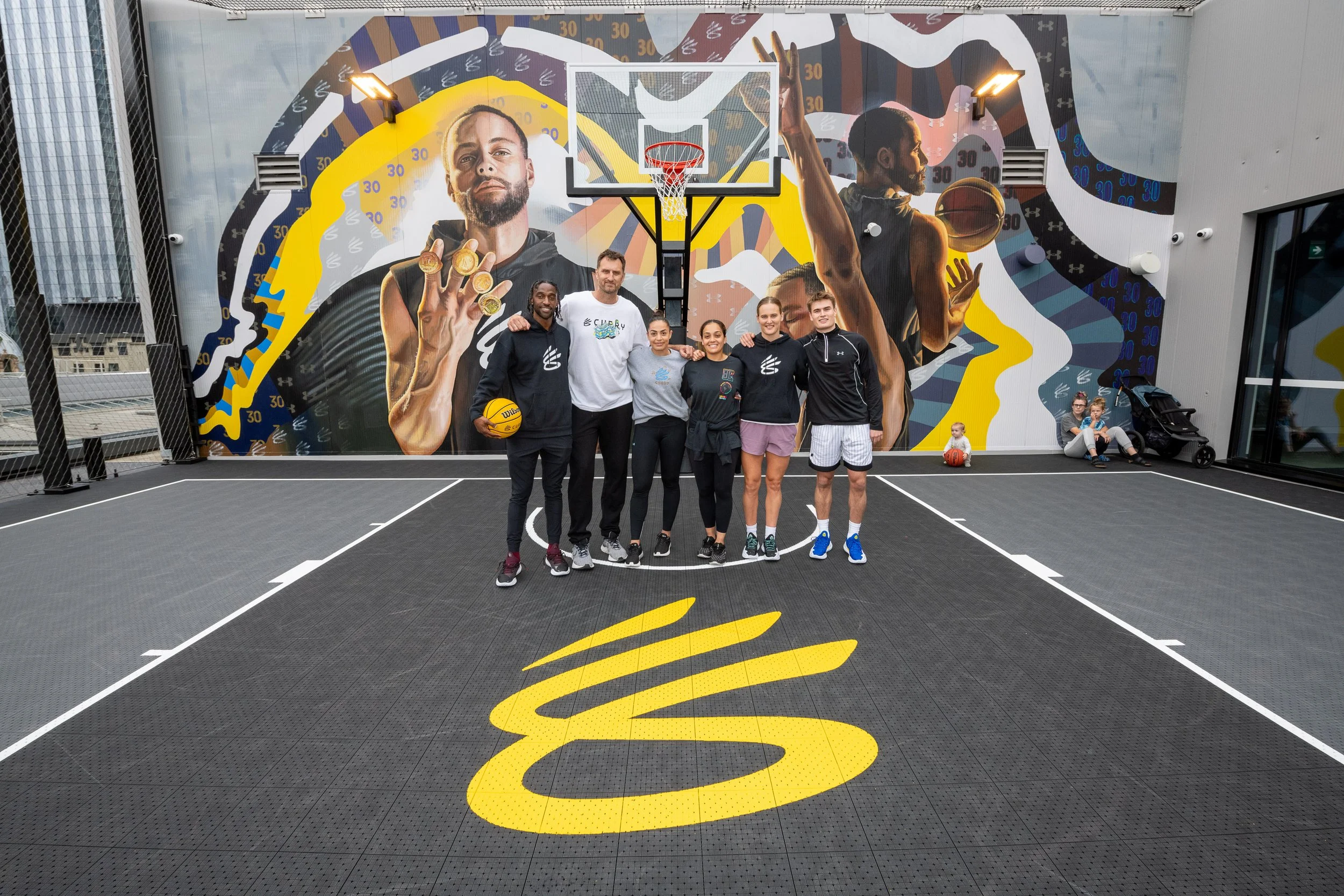 REBEL X STEPHEN CURRY ROOFTOP COURT LAUNCH — SPEAK Communications
