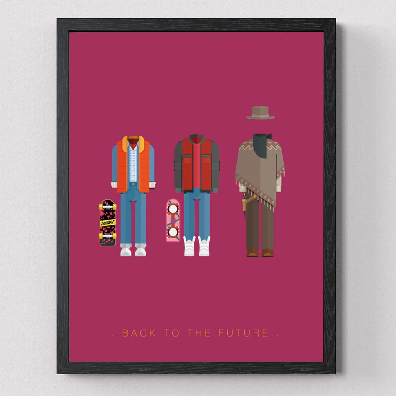 Back To The Future Pop Art
