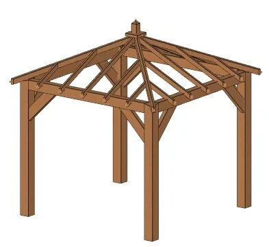 Price List | Standard & Bespoke Range | Oak Frame Gazebos — Shire Oak