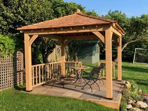 Oak gazebo Oak pergola Wooden gazebo wooden pergola