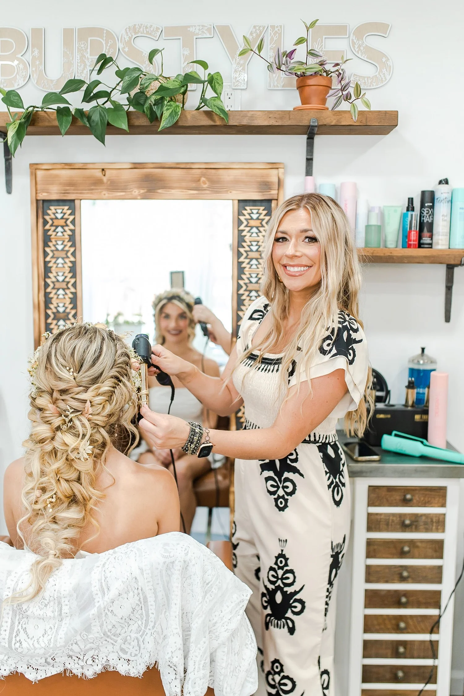 Bridal Hair, Boho Hairstyles, Updo Classes, Lancaster, PA hairstylist