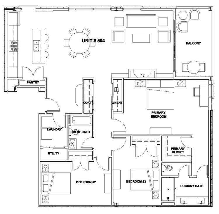 ONE15 504 Penthouse — ONE15