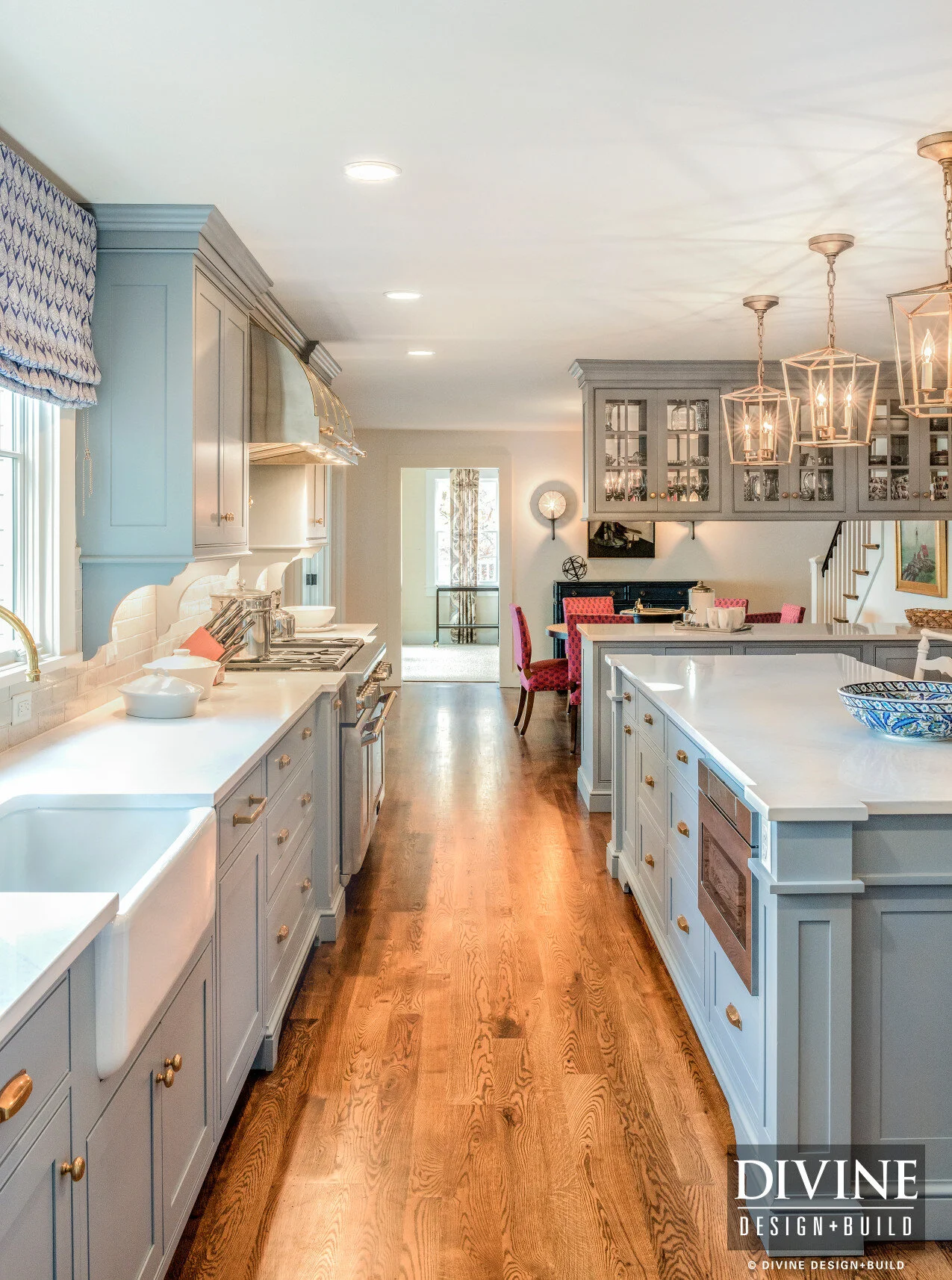 Cape Cod Traditional Kitchens with Gold Copper Accents — Divine Design ...