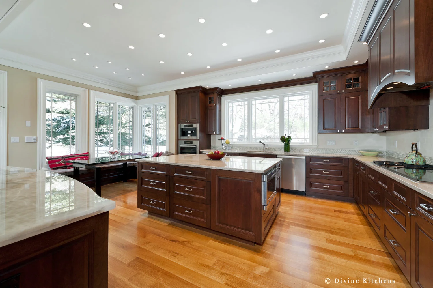 Boston Weston Exquisite Traditional Residence Kitchen — Divine Design ...