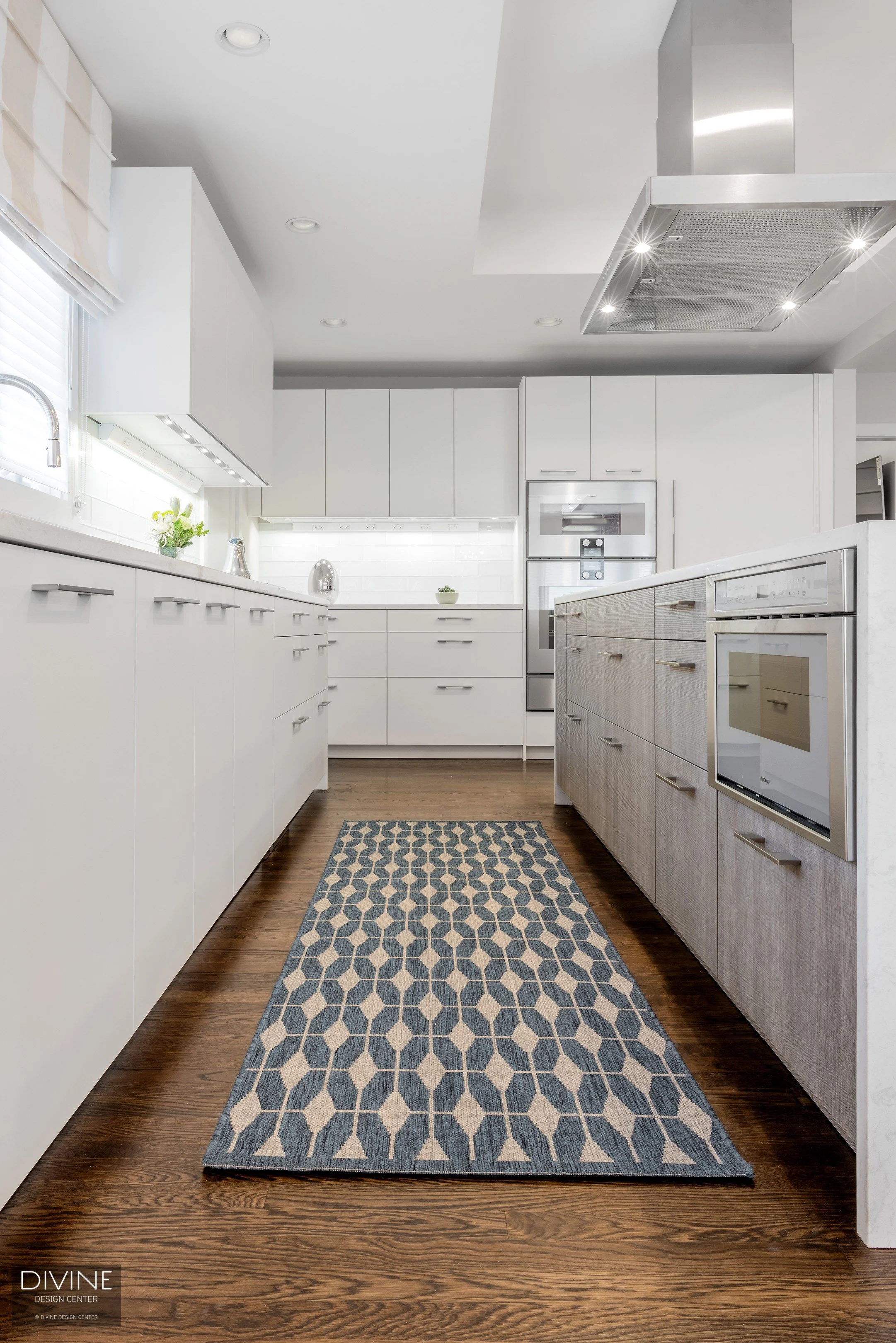 Newton MA Open-Concept Modern Kitchen — Divine Design Center