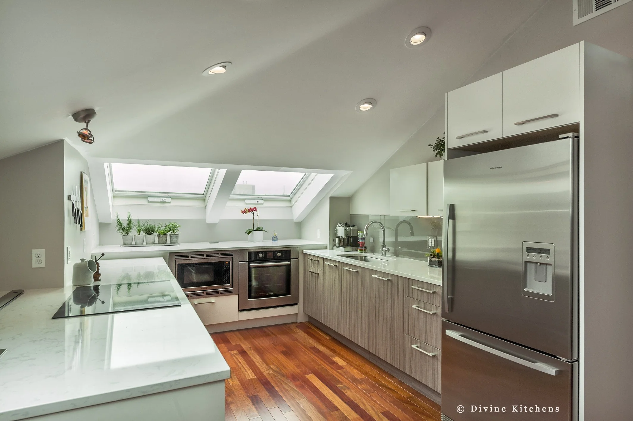 Compact Modern Kitchen — Divine Design Center