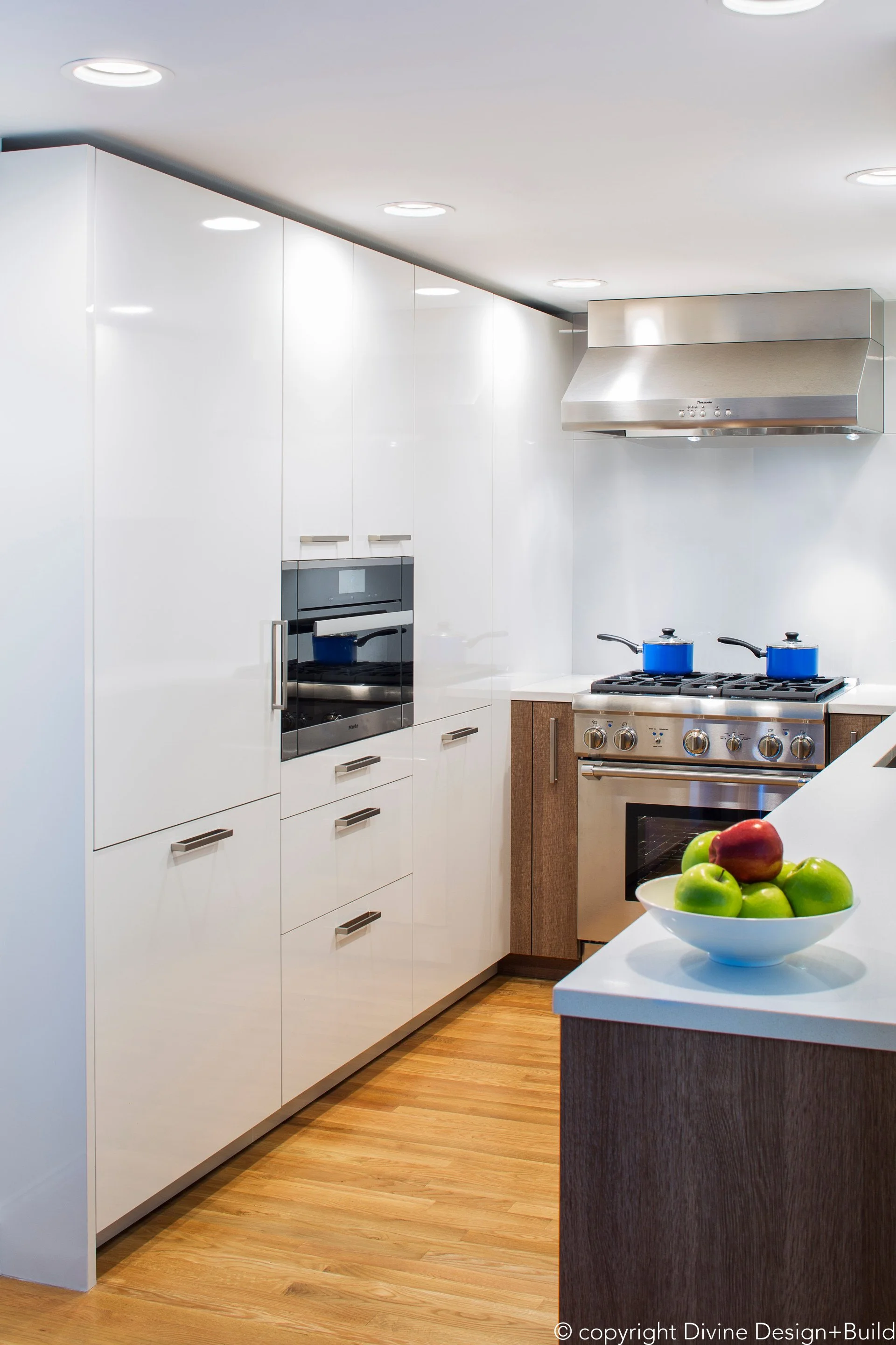 Compact Minimalist Modern Kitchen — Divine Design Center