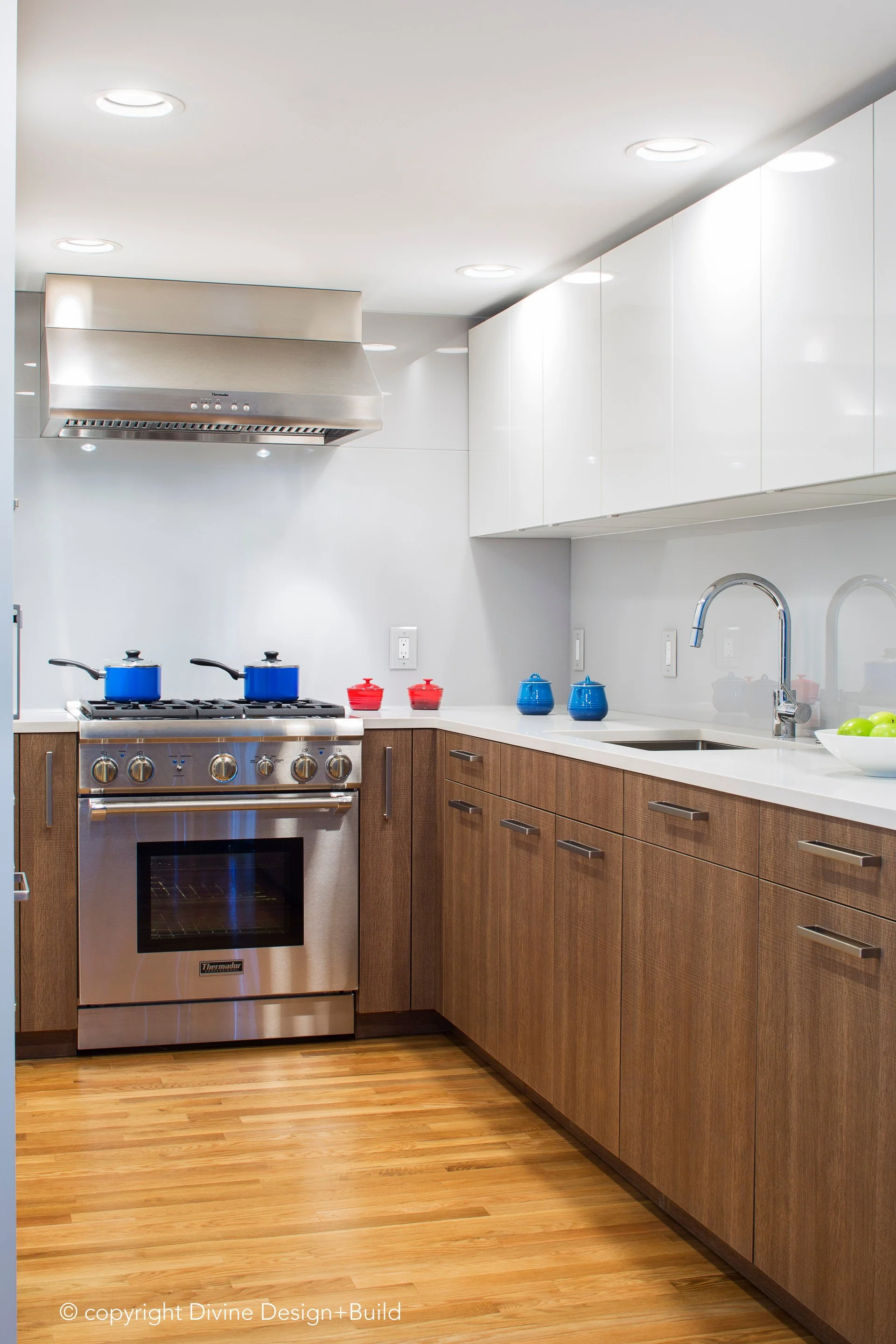 Compact Minimalist Modern Kitchen — Divine Design Center