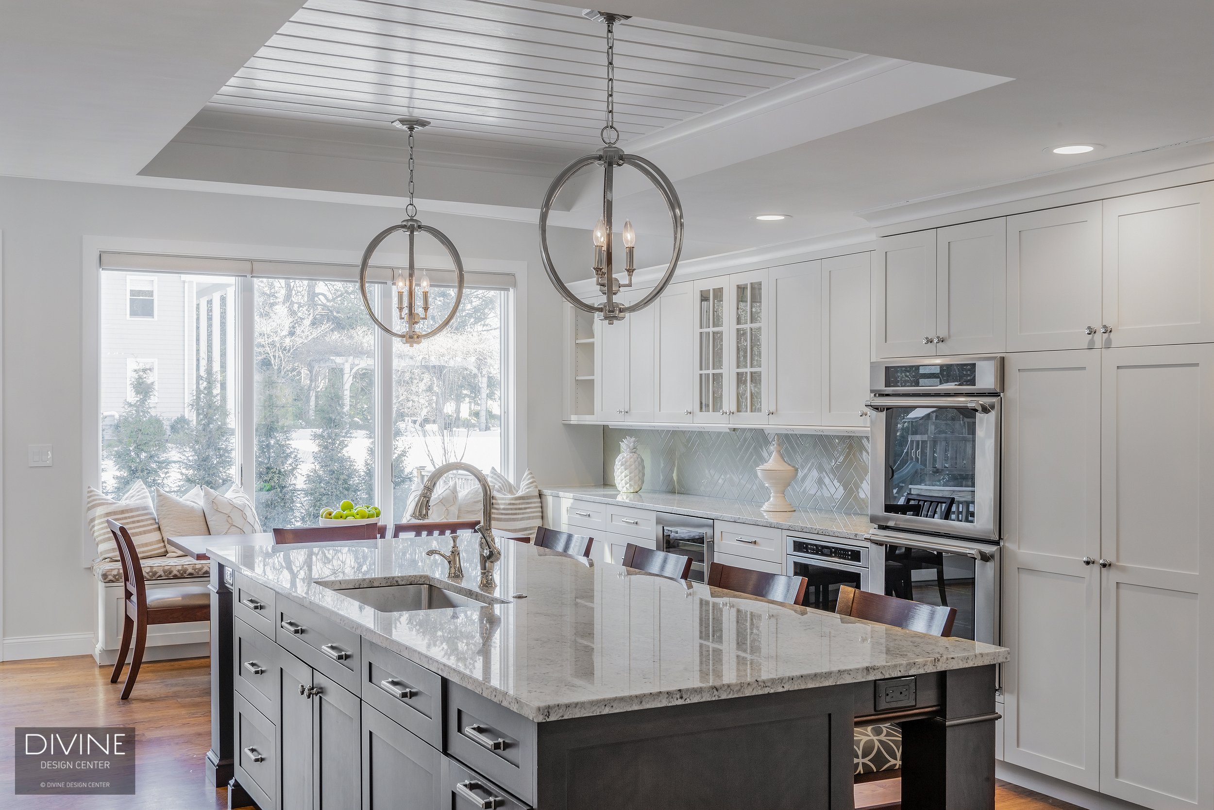 Lexington MA Transitional Kitchen — Divine Design Center