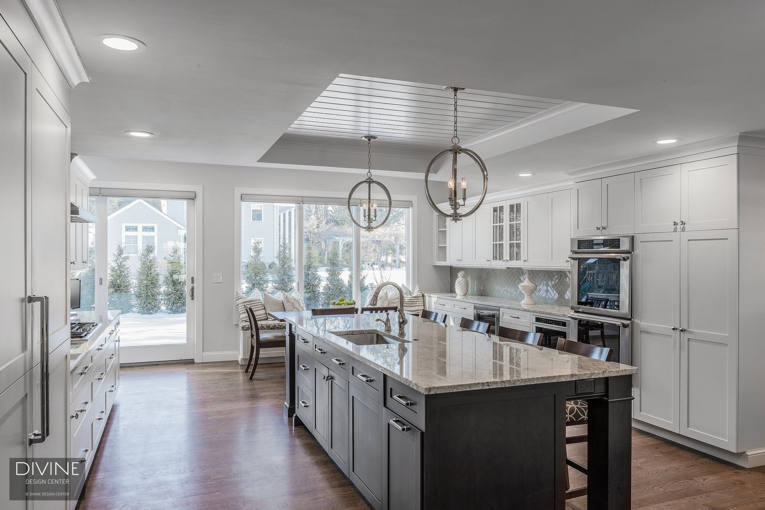 Lexington MA Transitional Kitchen — Divine Design Center