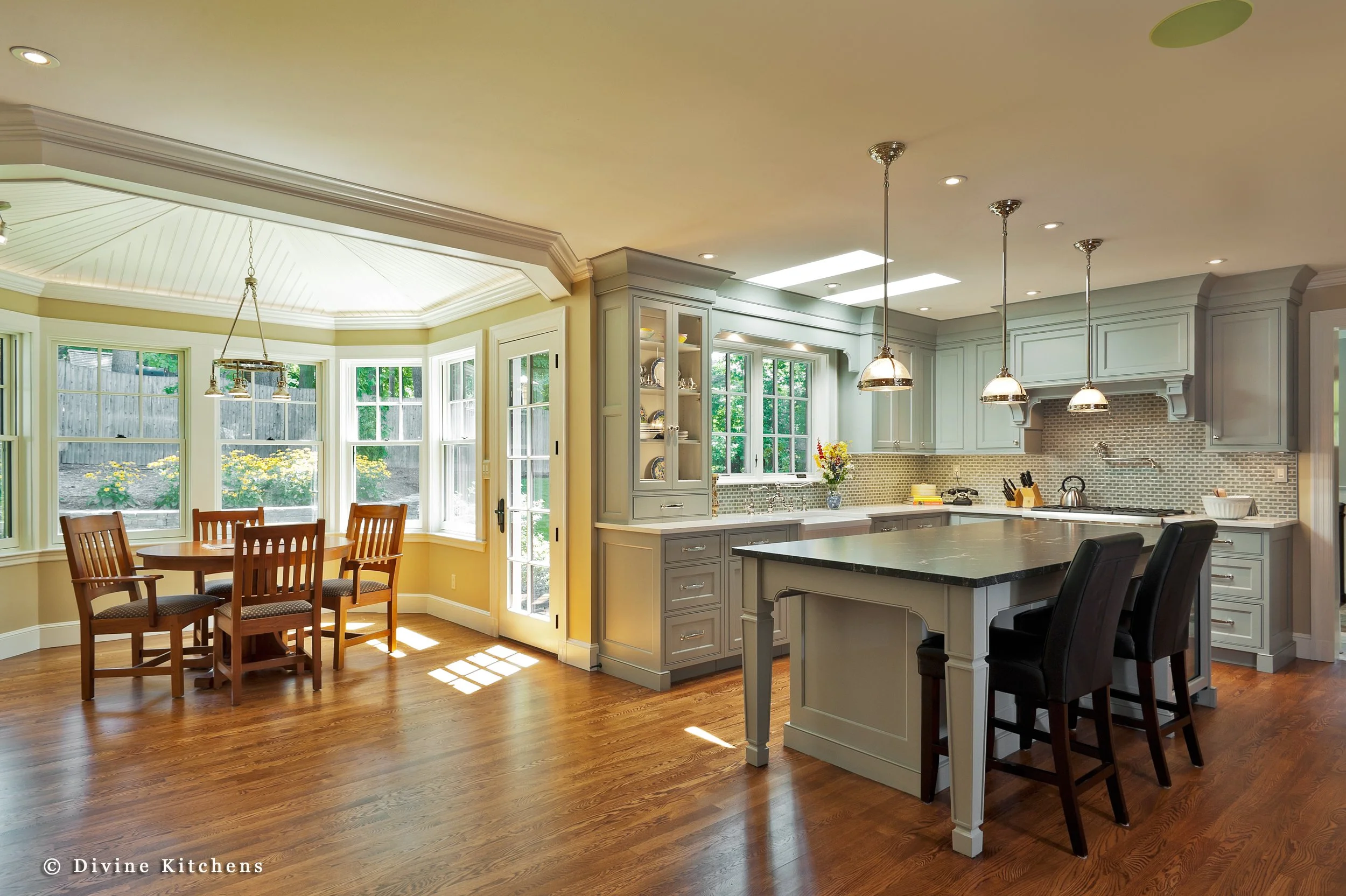Newton Transitional Tradition Kitchen — Divine Design Center