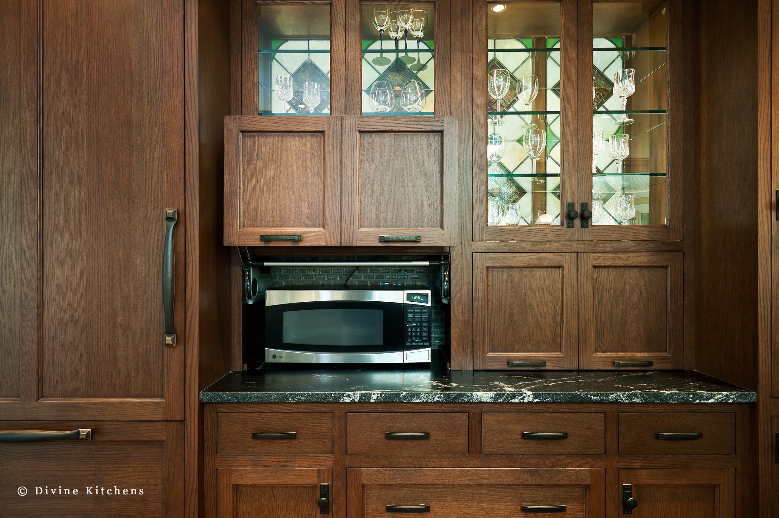Newton Transitional Tradition Kitchen — Divine Design Center