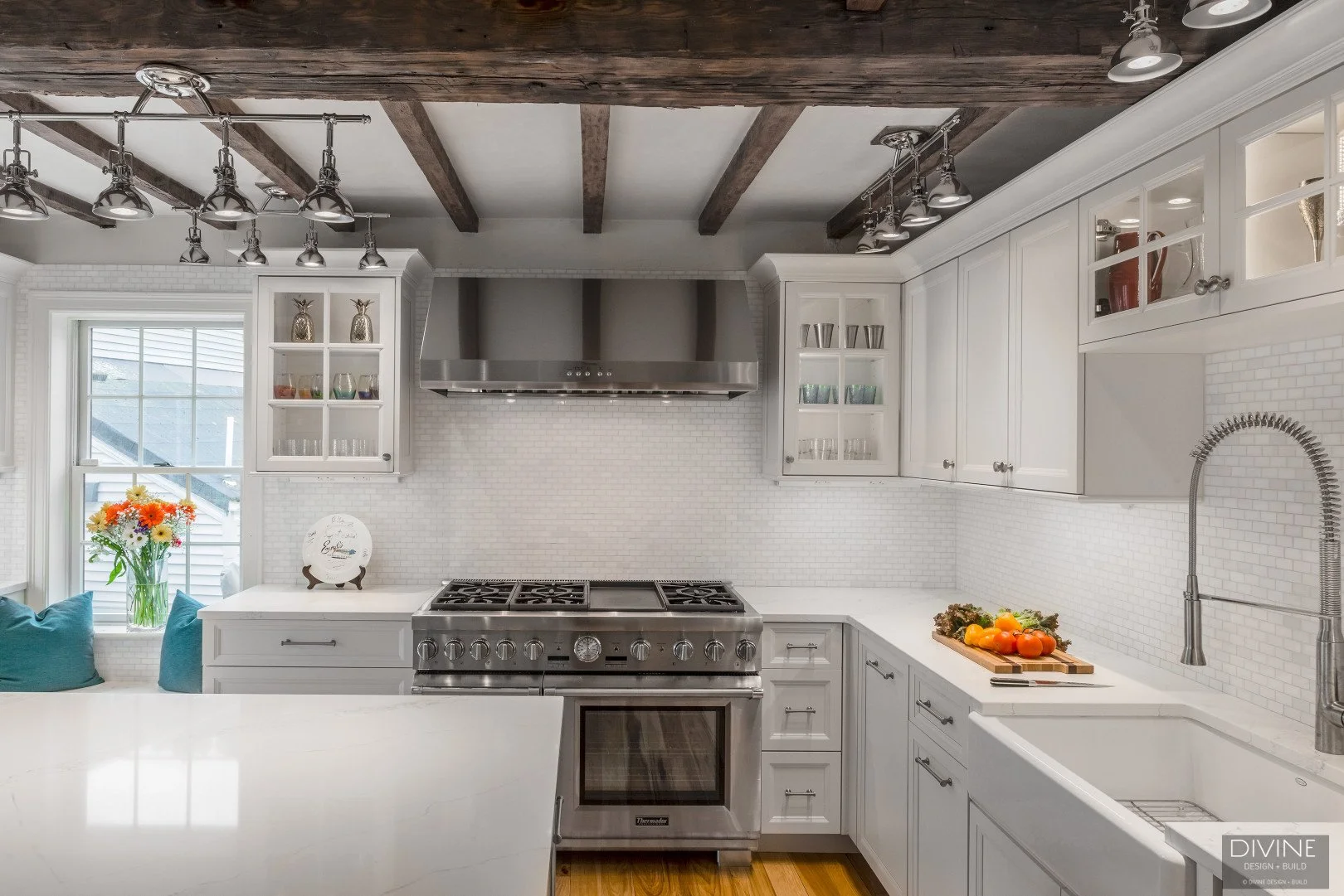 Charlestown Boston Traditional Kitchen — Divine Design Center