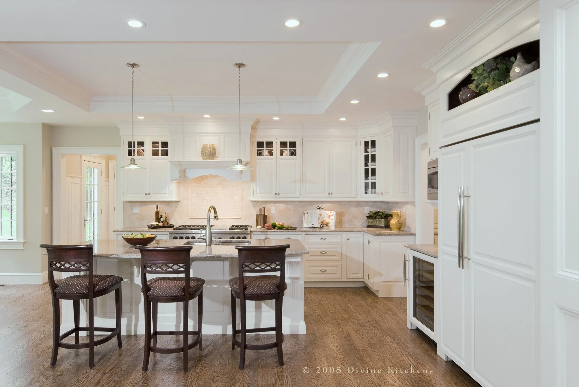 Newton Traditional Kitchen — Divine Design Center