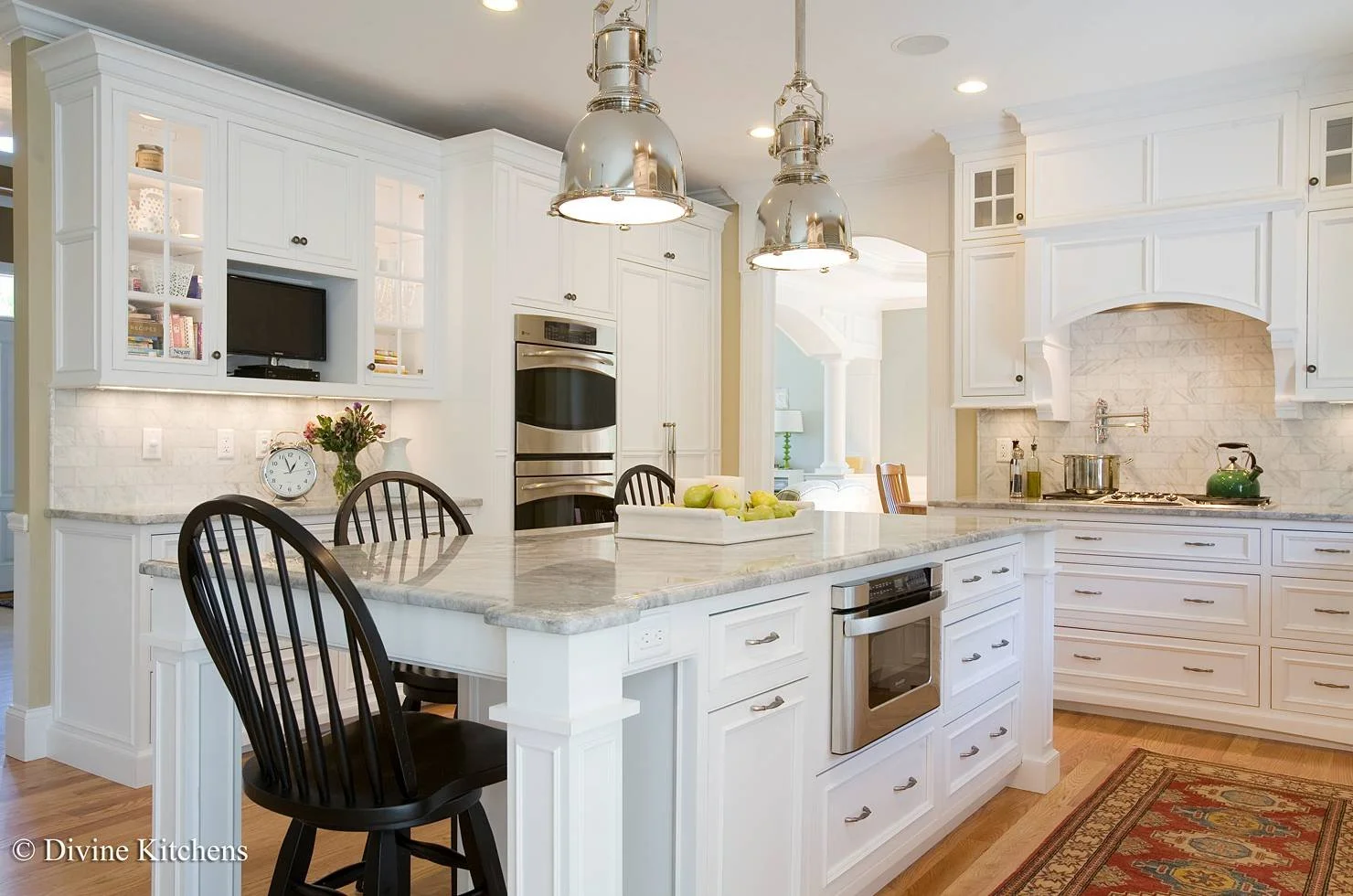 Boston Traditional Kitchen — Divine Design Center