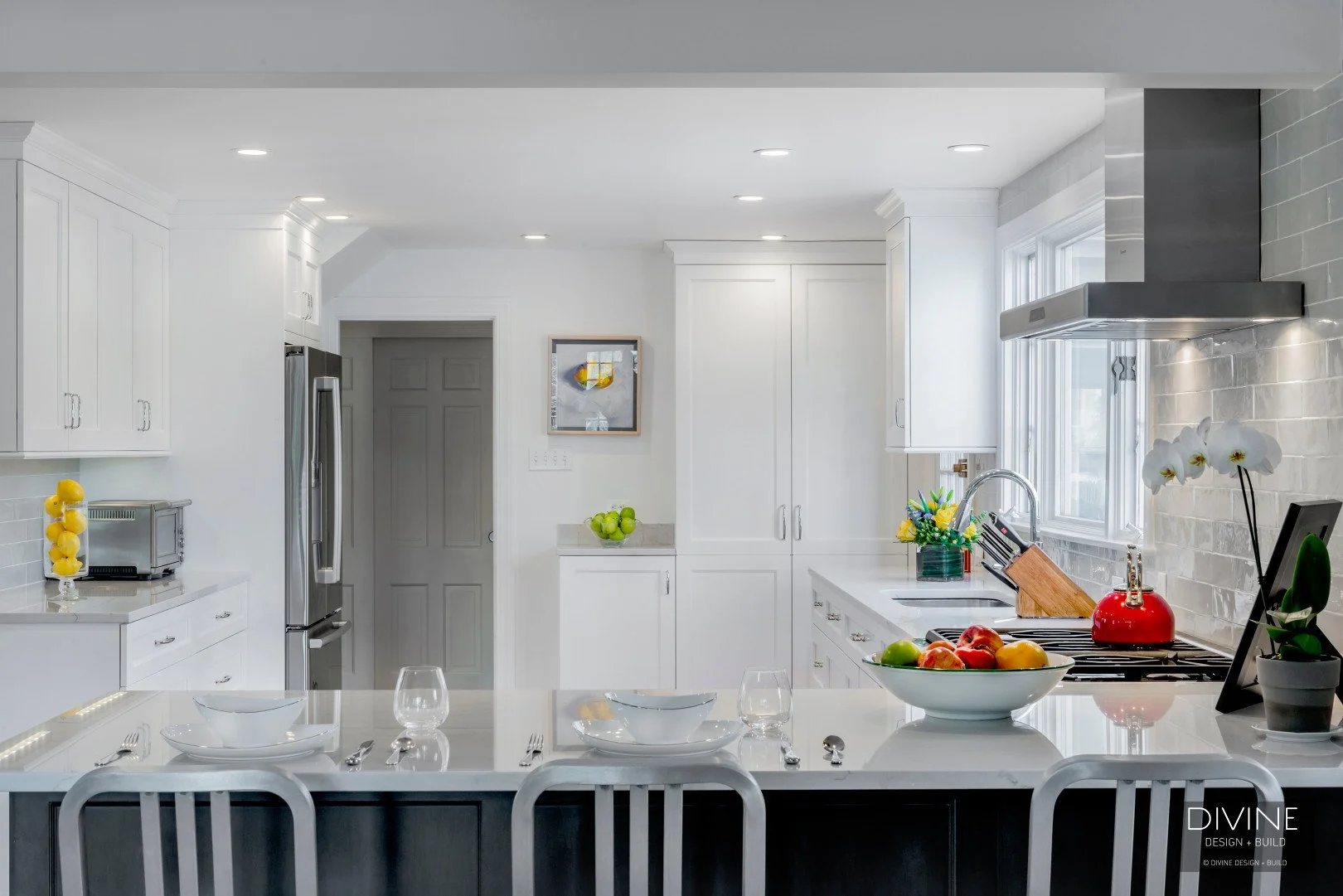 Wayland MA Traditional Kitchen — Divine Design Center