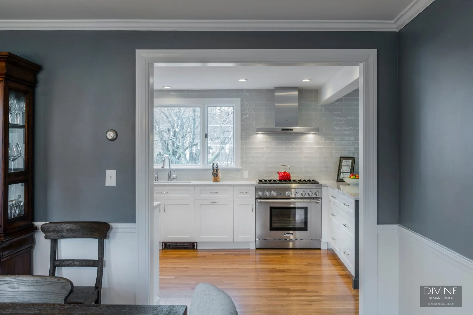 Wayland MA Traditional Kitchen — Divine Design Center