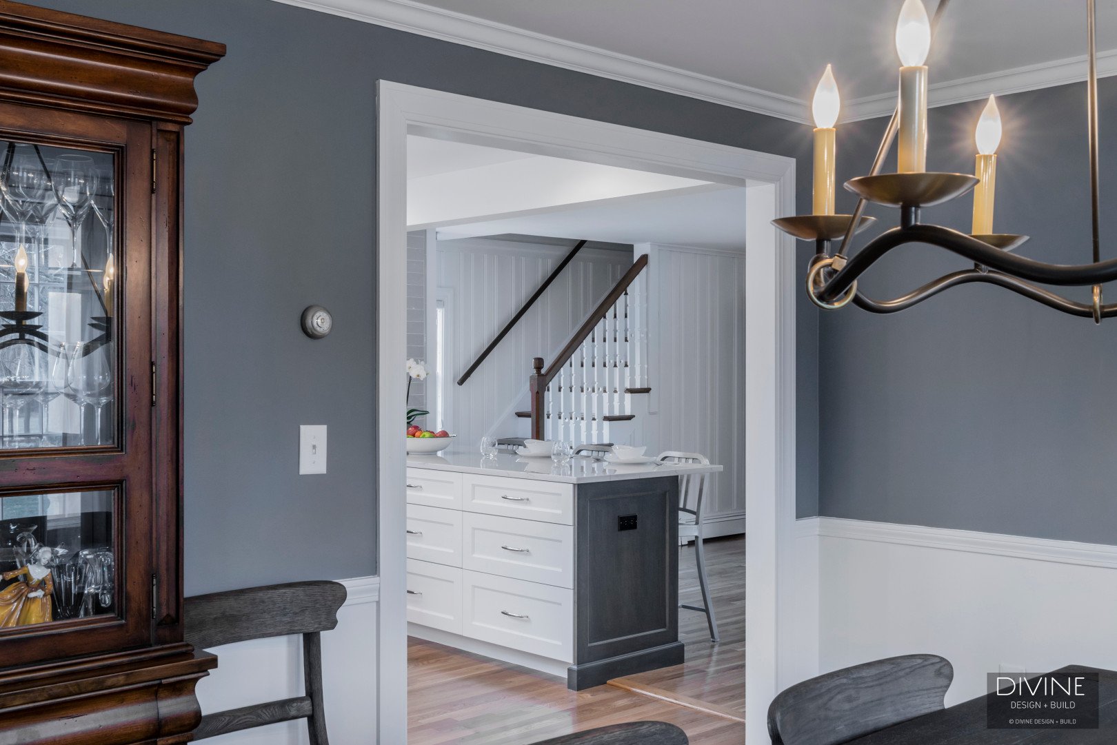 Wayland MA Traditional Kitchen — Divine Design Center