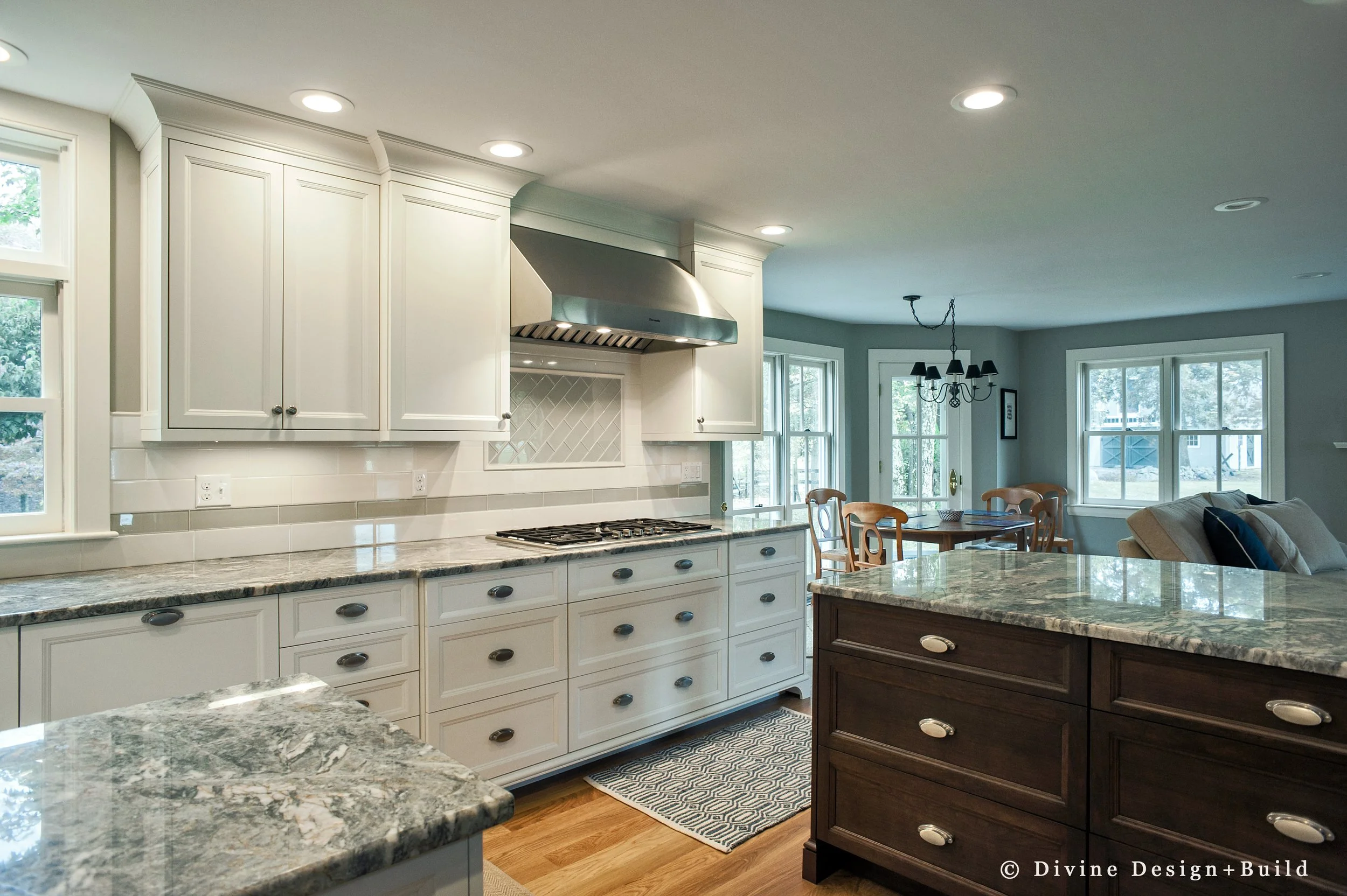 Boston Open-Concept Traditional Kitchen — Divine Design Center