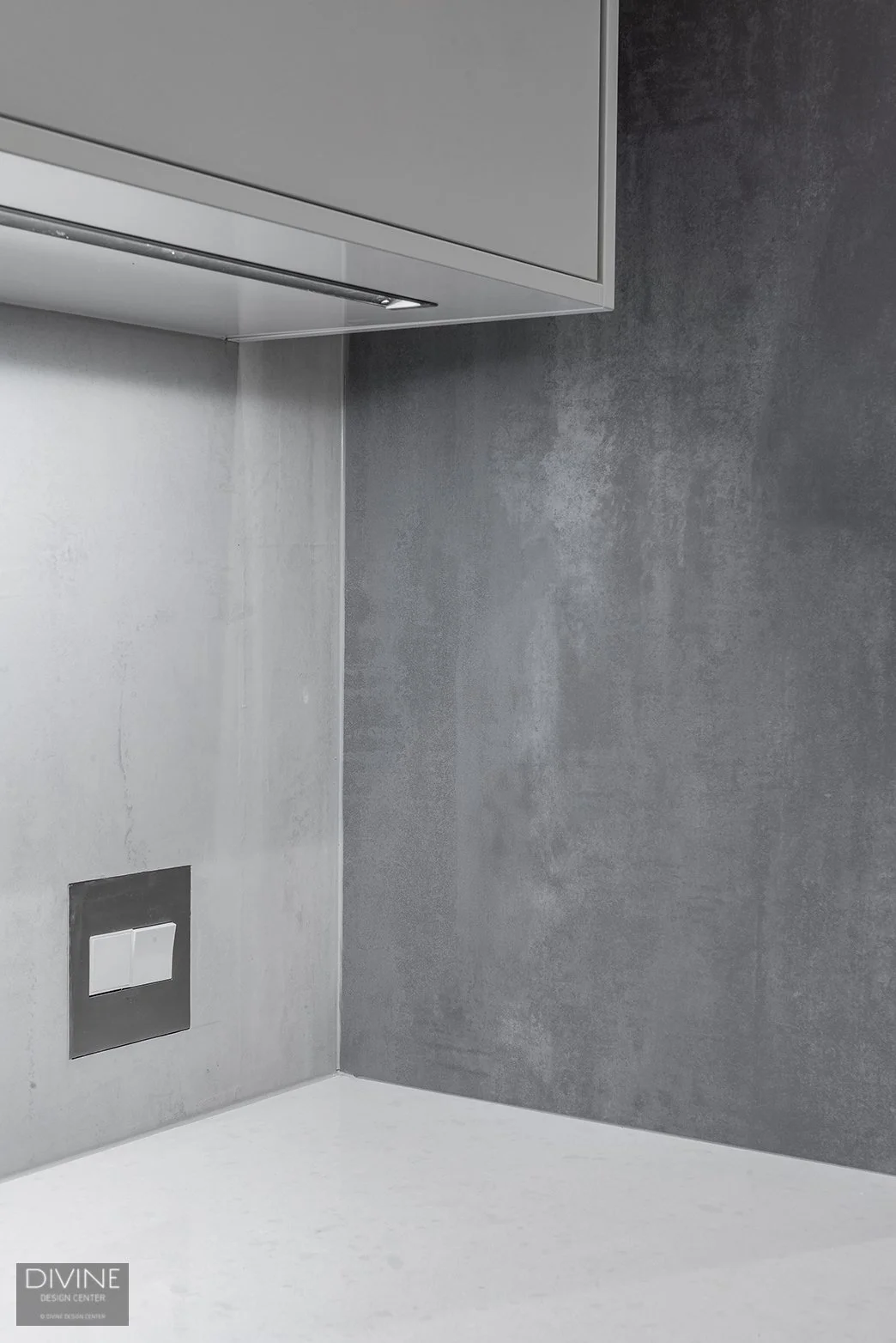 Newton Modern Concrete Kitchen — Divine Design Center