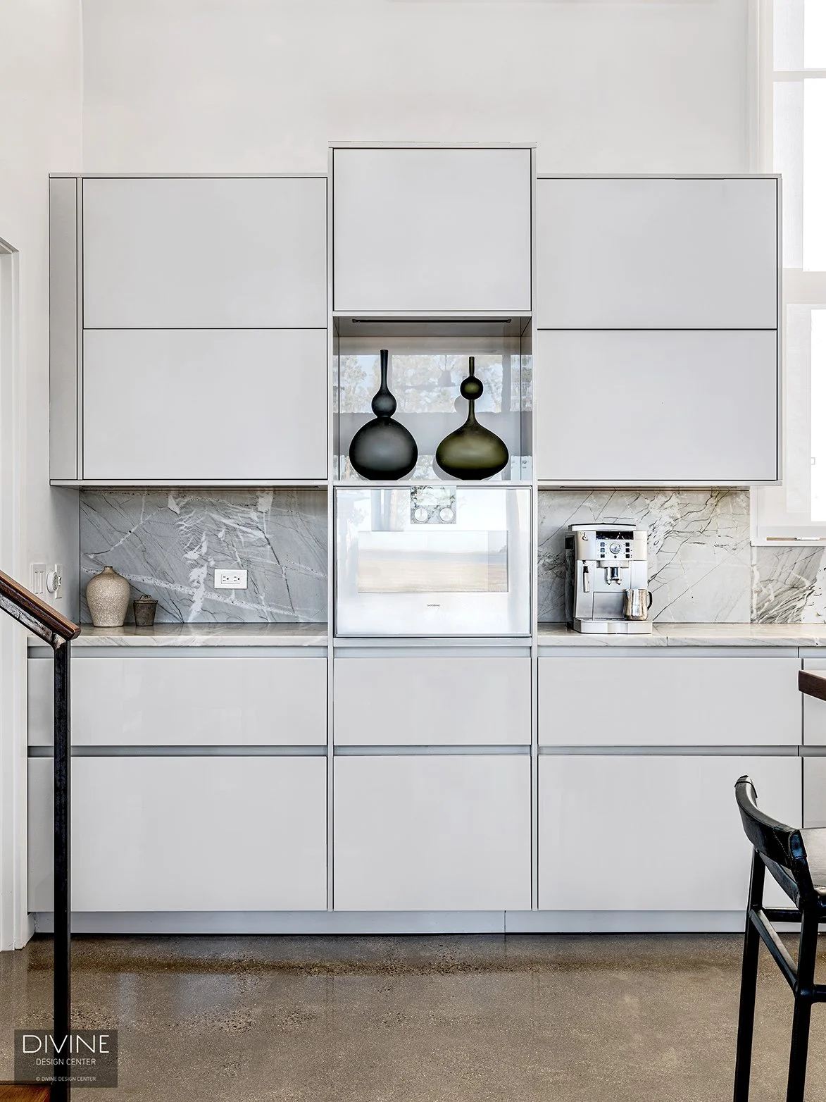 Boston Essex Waterfront Ultra Modern Kitchen — Divine Design Center