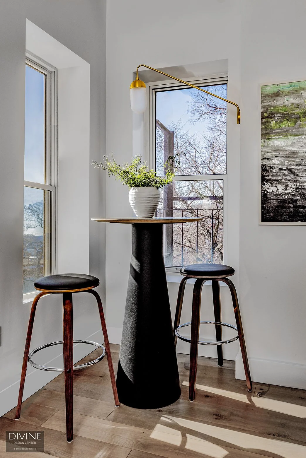 South Boston Modern Tiny Kitchen — Divine Design Center