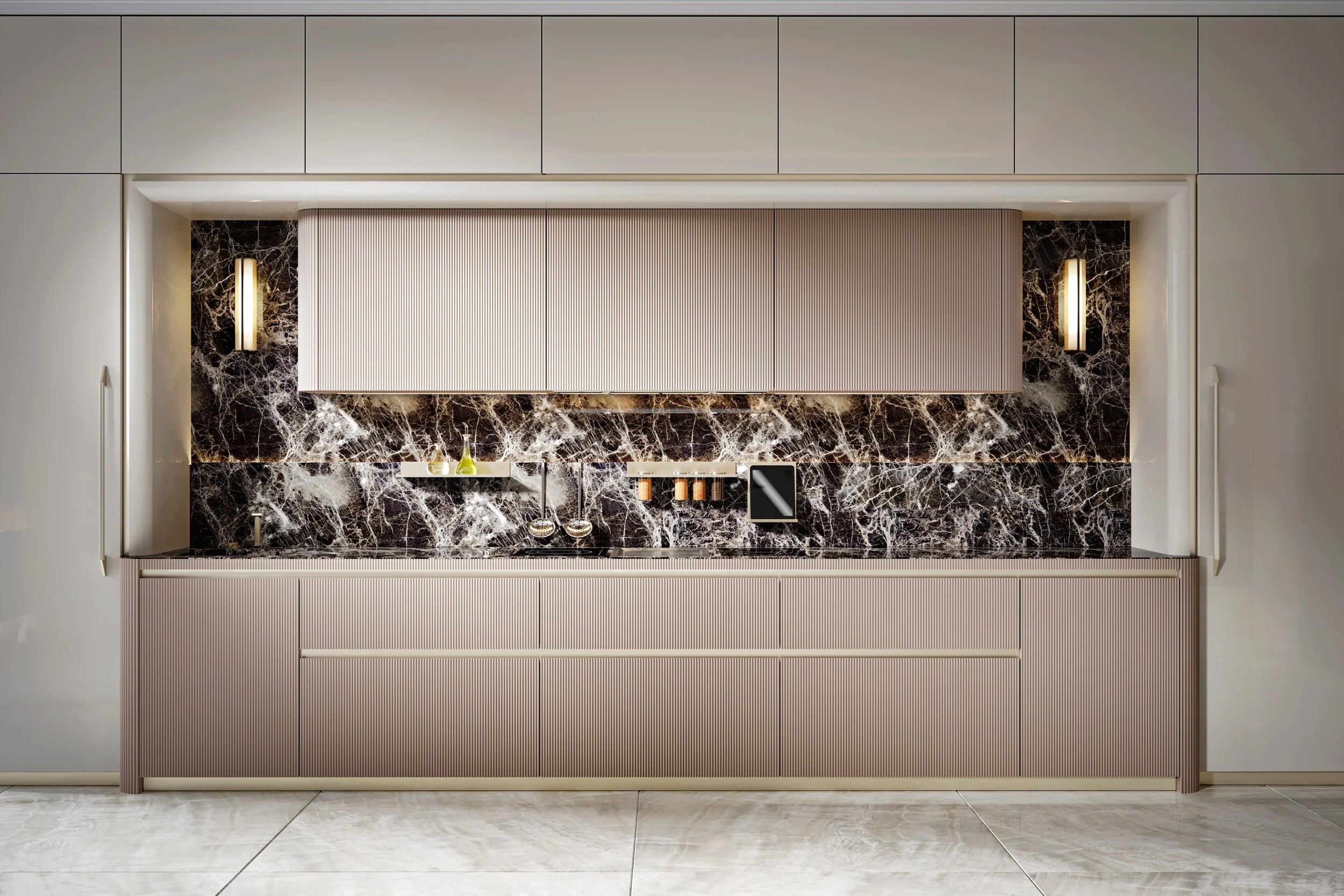 Boston Award Winning Glamour Kitchens — Divine Design Center