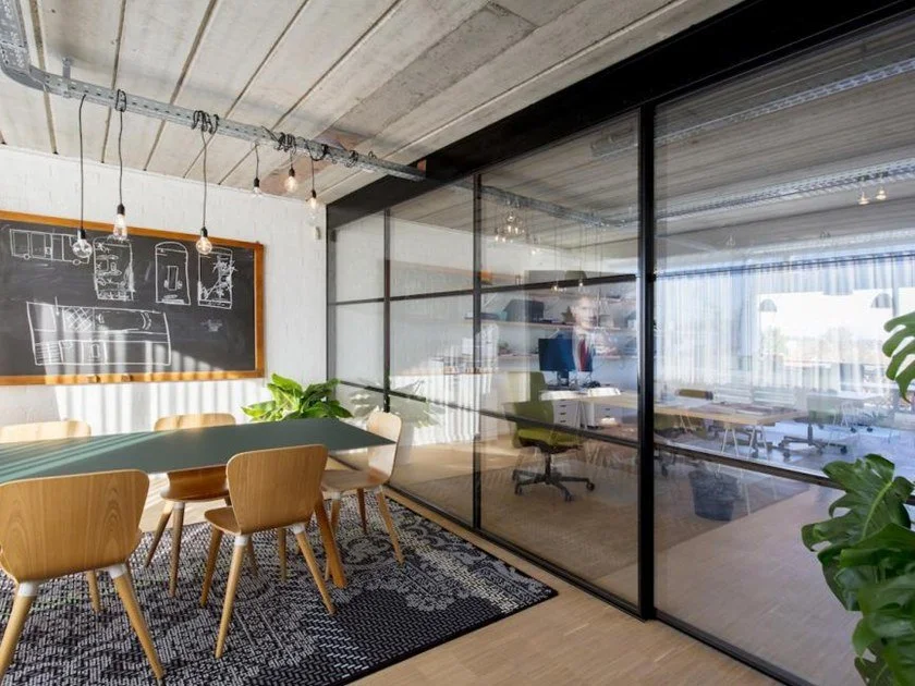 Room Dividing Glass Partitions — Divine Design Center