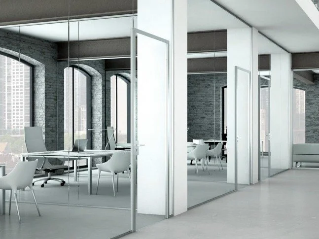 Room Dividing Glass Partitions — Divine Design Center