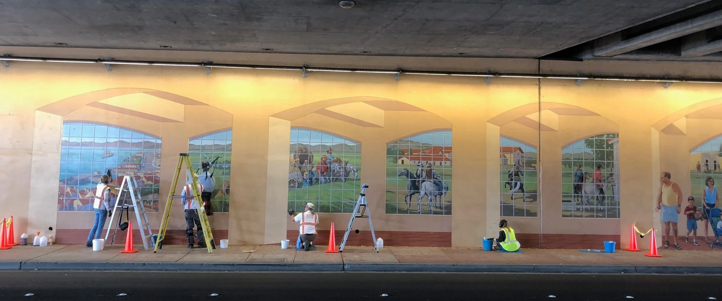 Preservation Arts - Art Conservation and Restoration - Mural Restoration