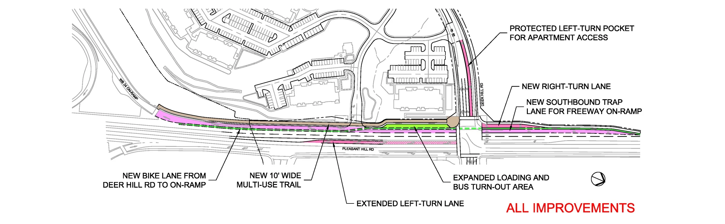 Proposed Traffic Improvements1 — Terraces of Lafayette