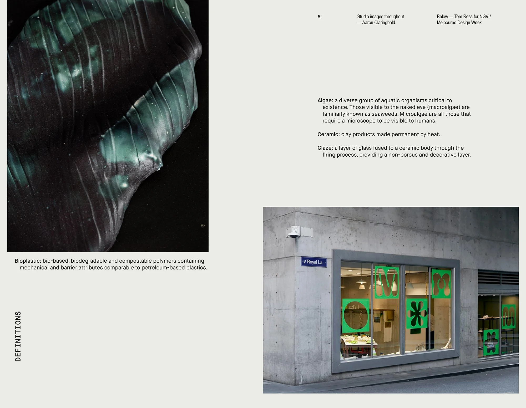 Bio-plastic glaze on ceramic, eco glaze, carbon neutral — Fluff Corp.