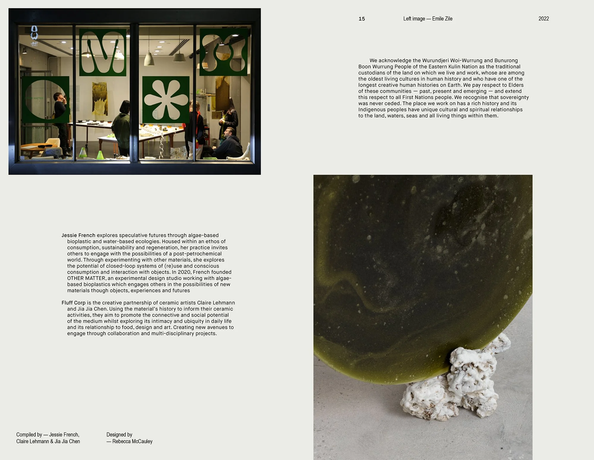 Bio-plastic glaze on ceramic, eco glaze, carbon neutral — Fluff Corp.